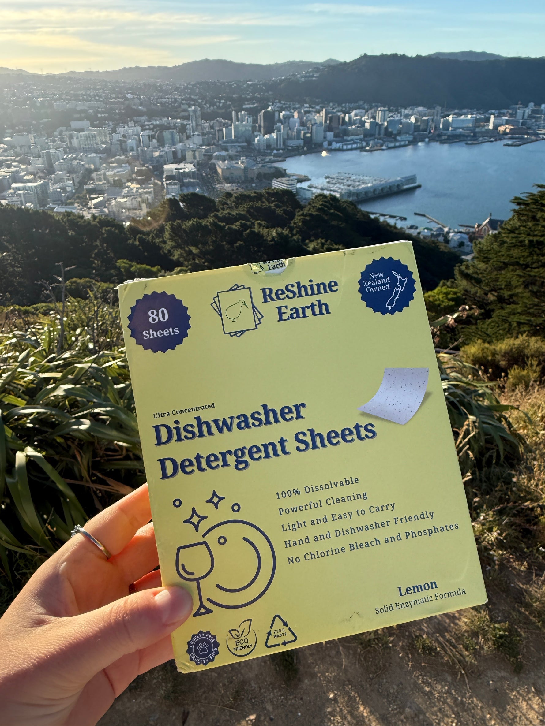 ReShine Earth Eco-Friendly Plant Based Detergent Sheets – ReShine Earth NZ